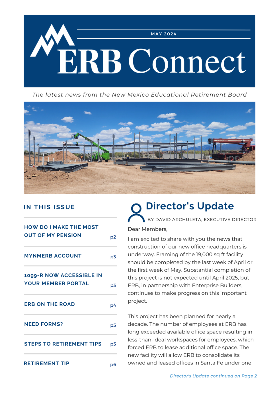 Employee Newsletters | NM Educational Retirement Board